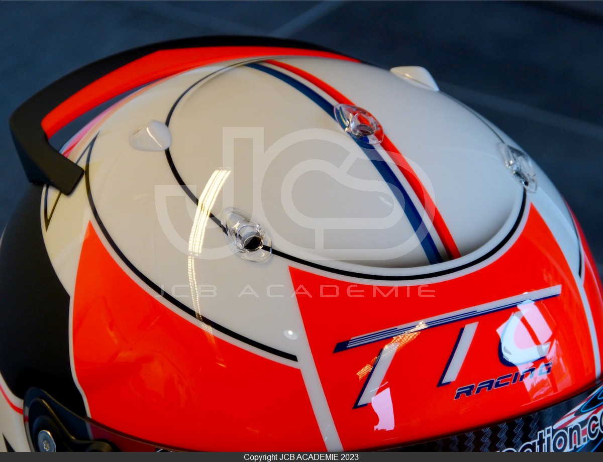 Arai GP7 C.Touchard design 2023 painted by JCB | JCB Création
